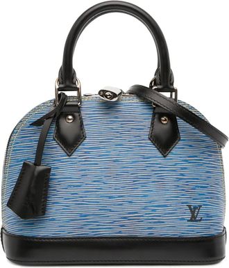Louis Vuitton 2016 Epi Denim Alma BB satchel - Bleu