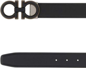 Ferragamo Gancini Belt - Black