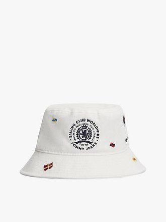 Tommy Hilfiger Bob &agrave; multi-drapeaux brod&eacute;s