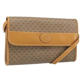 Gucci Pre-owned Vintage Umh&auml;ngetasche - - Pre-owned - Damen - Beige - ONE SIZE
