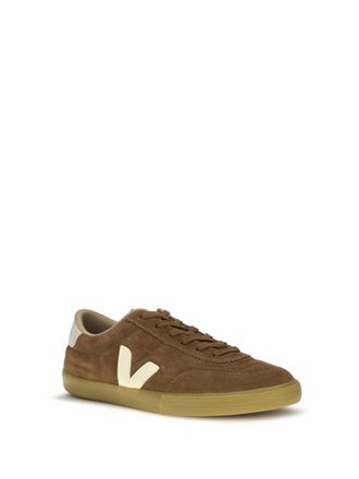 Veja Mens Panenka Suede Sneakers Brown_pierre_silver