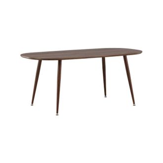 Paris Prix Paris Prix - Table &agrave; Manger Design Sanford 180cm Marron