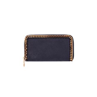 Stella McCartney Falabella Zip Continental Geldb&ouml;rse - - Accessories - Damen - Blau - ONE SIZE