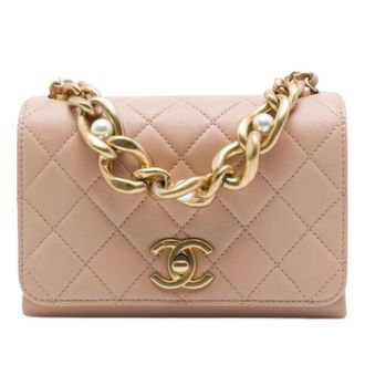Chanel Pre-owned Quilted Satchel - - Pre-owned - Damen - Beige - ONE SIZE