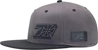 West Coast Choppers Casquette WCC Kimi Raikk&ouml;nen Black Label Flatbill - Charbon/noir