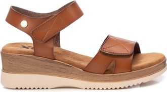 Xti Sandalen Damen Kamel - Bequeme und vielseitige Schuhe - Casual Mode - Modell 14409901 (Größe 41)