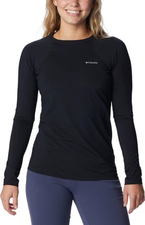 Columbia Herren Langärmeliges Funktionsunterhemd, Midweight Stretch Black