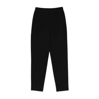 Emporio Armani Wide-Leg Tailored Hosen - - Trousers - Damen - Schwarzk - M