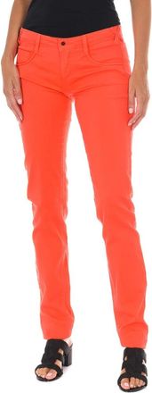 Met Slim Fit Denim Jeans - - Jeans - Damen - Rot - W29
