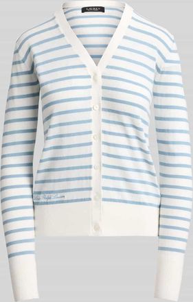 Lauren Ralph Lauren Regular Fit Strickjacke aus reiner Baumwolle