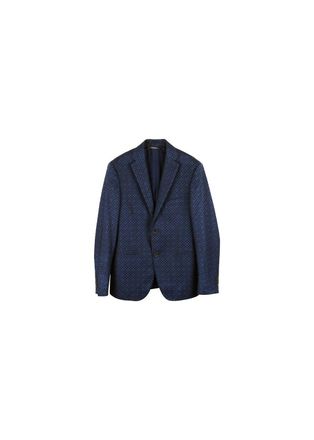 Christopher Kane Black & navy jacquard blazer Size M