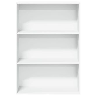 Generic Aufbewahrungs-B&uuml;cherregal, Vertikaler Offener Regal-Organizer, B&uuml;cherregal aus Holzwerkstoff f&uuml;r Wohnzimmer, Schlafzimmer, B&uuml;ro (Wei&szlig; 47)