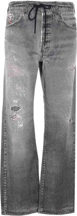 Diesel Jean Droit - Gris