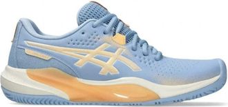 Asics Damen Gel-Challenger 15 Padel Sneaker, Stone Wash Orange Glow, 42.5 EU