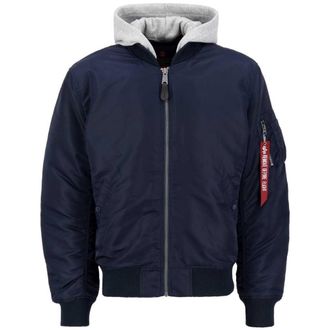 Alpha Industries Alpha Industries MA-1 ZH Back EMB Bomberjacke für Herren Ultra Navy
