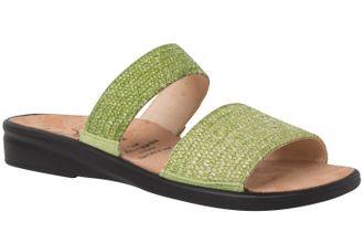 Ganter Damen Sonnica Hausschuh, Lime, 35.5 EU Schmal