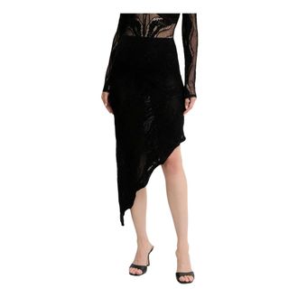 Charo Ruiz Ibiza Jupes Midi - Femme - Jupes - Noir - Taille: 40 FR