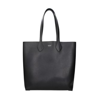 Ferragamo Homme, Sacs, Noir, Taille: ONE Size Sac bandouli&egrave;re en cuir avec sangle r&eacute;glable