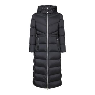 Moose Knuckles Femme, Manteaux, Noir, Taille: 42 FR Parka rembourr&eacute;e avec capuche