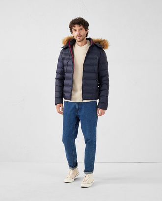 Jott Doudoune &agrave; capuche Grand Froid Marine Prestige - Taille XXL