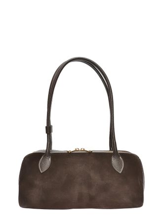 Anna Luchini Kastanienbraun Rindsledertasche