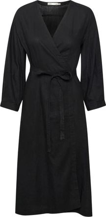 Inwear GaldriaIW Robe portefeuille - Femme - Robes - Noir - Taille: 46 FR
