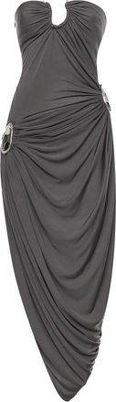 CHRISTOPHER ESBER Robe Au Genou - Bleu
