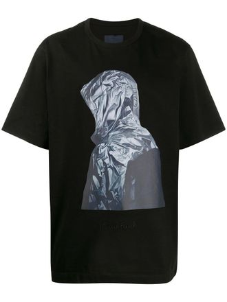 Juun.J t-shirt imprim&eacute; - Noir
