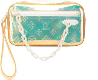 Louis Vuitton Clutches - Monogram Prism Pochette Volga - Gr. unisize - in Weiß - für Damen