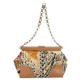 Prada Pre-owned Leather Shoulder Bag - - Pre-owned - Damen - Mehrfarbig - ONE SIZE