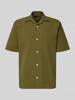 Tommy Hilfiger Relaxed Fit Freizeithemd aus Seersucker-Material