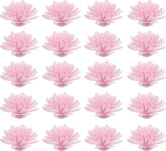 Exceart 100 St&uuml;cke Chrysantheme Kunst Rattanst&auml;bchen K&uuml;nstliche Hortensien K&ouml;pfe Bl&uuml;tenk&ouml;pfe zum Basteln f&uuml;r &Auml;therische &Ouml;le Aroma Aromatherapie Raumduft St&auml;bc