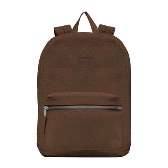 MC2 Saint Barth Boat Linen Backpack - - Bags - Herren - Braun - ONE SIZE