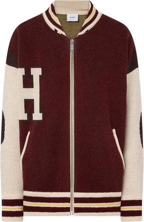 Halfboy Bomberjacke aus Wolle - Rot