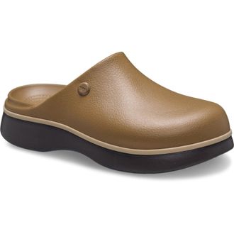 Crocs Dylan Notched EVA Damen Clogs Sepia/Multi