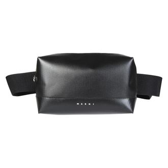 Marni Homme, Sacs, Noir, Taille: ONE Size Sac Banane Bandouli&egrave;re