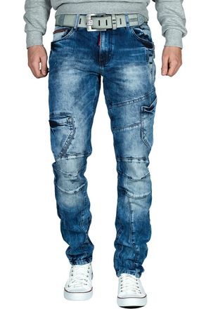 Cipo & Baxx Herren Jeans CD478-bans Blau W30/L32