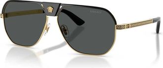 Versace unisex, Accessoires, Jaune, Taille: 61 MM Ve2294 Lunettes de soleil