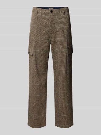 Scotch & Soda Hose im Allover-Look mit Cargotaschen