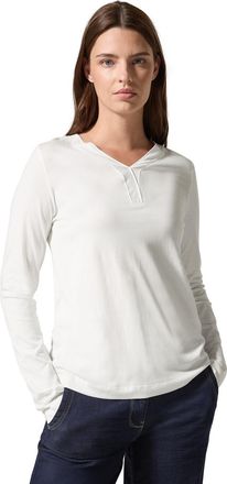 Cecil Damen B321890 EOS_solid Tunic Shirt, Vanilla White, XL EU