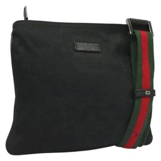 Gucci Pre-owned Toile sacs-gucci - Femme - Pre-owned - Noir - Taille: ONE Size