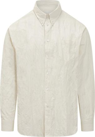 Willy Chavarria Homme, Chemises, Beige, Taille: M Veterano Shirt