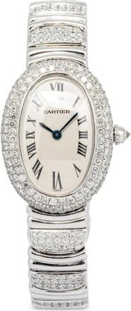 Cartier montre Baignoire 30 mm pre-owned - Blanc