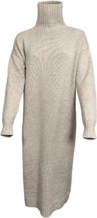 Max Mara Robe en maille Summer - Femme - Robes - Beige - Taille: 42 FR