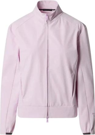 North Sails Femme, Sweatshirts et sweats &agrave; capuche, Rose, Taille: 38 FR SweaT-shirt zipp&eacute; &agrave; col montant et pliable