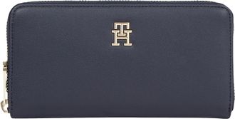 Tommy Hilfiger Damen Portemonnaie Poppy Plus mit M&uuml;nzfach, Blau (Space Blue), Onesize