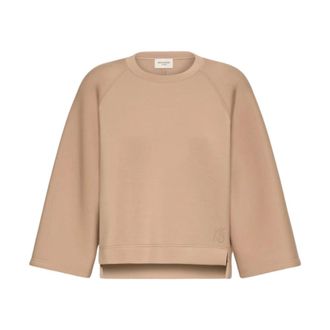 Max Mara Femme, Sweatshirts et sweats &agrave; capuche, Brun, Taille: 36 FR SweaT-shirts