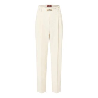 Max Mara Gisella Hose - - Trousers - Damen - Wei&szlig; - 2XS