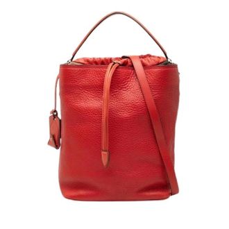 Burberry Pre-owned Ashby Bucket - - Pre-owned - Damen - Rot - ONE SIZE