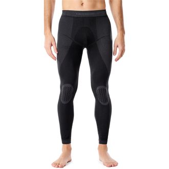Ladeheid Lange Unterhosen Herren Thermounterwäsche Thermoaktiv Leggings Männer LAGI002 (Schwarz/Graphite, XXL)